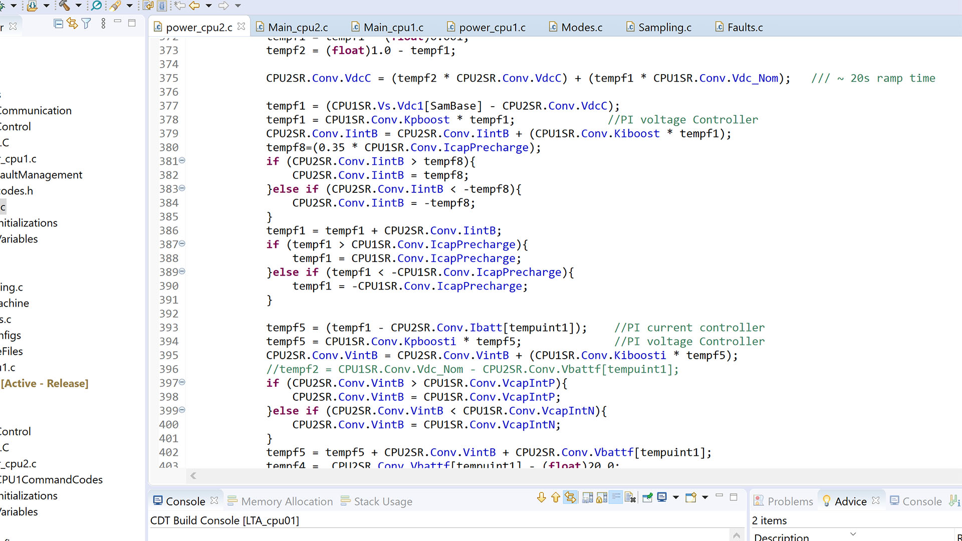 Coding – Route 66 Controls LLC